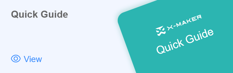 X-MAKER User Guide | AOSEED